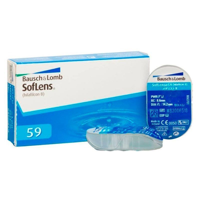SofLens 59 (6 ud) - Tu óptica online | Lentes de contacto, Gafas y Líquidos